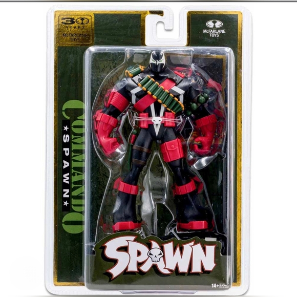 McFarlane Toys | Toys | Mcfarlane Toys Commando Spawn 3th Anniversary Action Figure | Poshmark